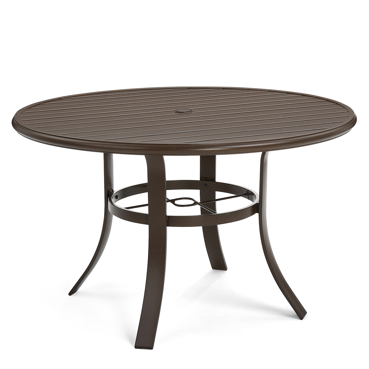 Slat Top Table * | Patio 1 Outdoor Furniture
